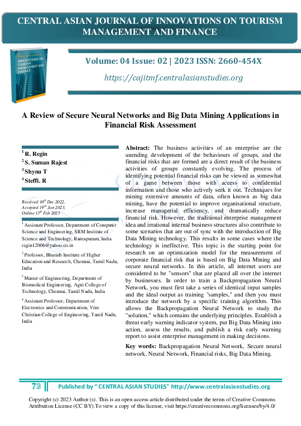 Pdf A Review Of Secure Neural Networks And Big Data Mining