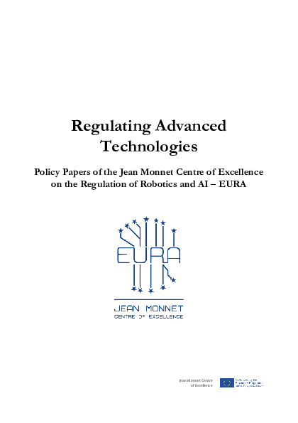 (PDF) Regulating Advanced Technologies: Policy Papers of the Jean ...