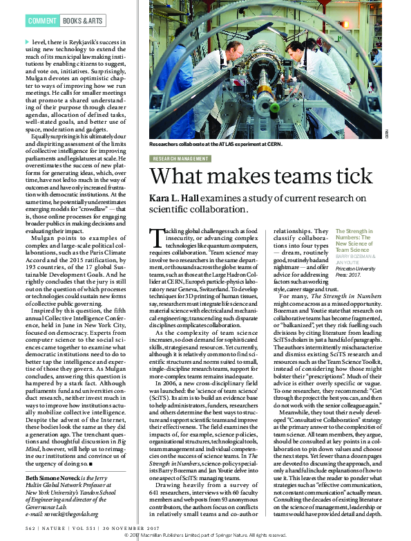 (PDF) What makes teams tick