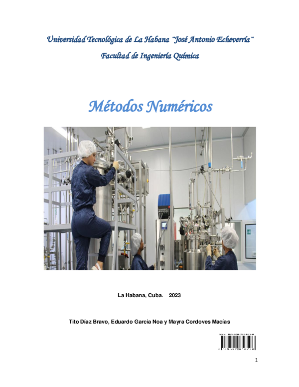 (PDF) Métodos Numéricos
