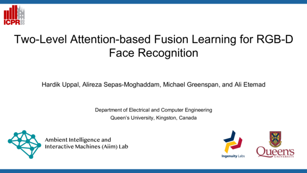 (PDF) Two-Level Attention-based Fusion Learning for RGB-D Face Recognition