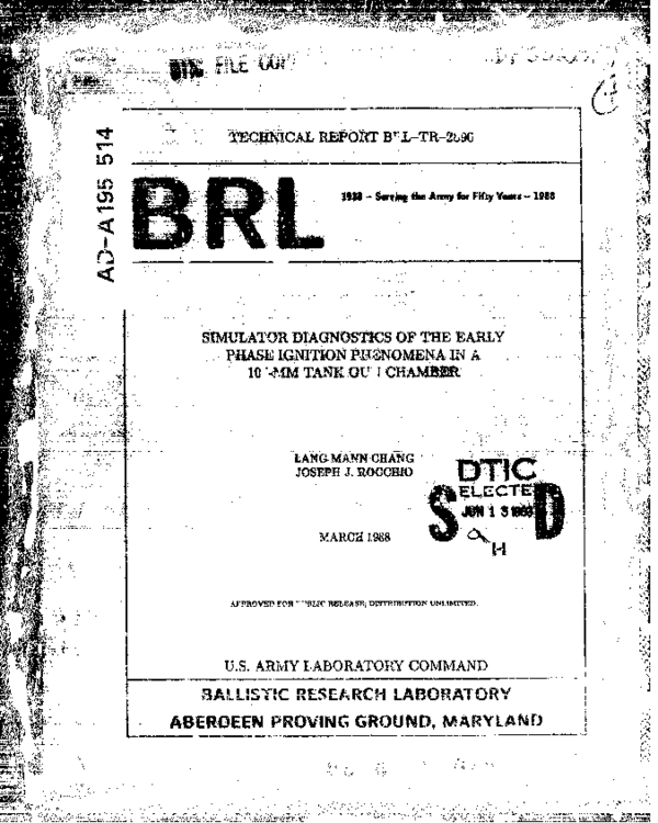 (PDF) Simulator Diagnostics of the Early Phase Ignition Phenomena in a ...