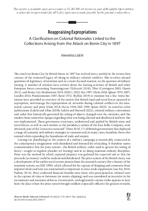 (PDF) Reappraising Expropriations