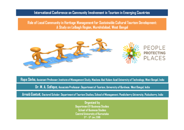 (PDF) Role of Local Community in Heritage Management for Sustainable ...