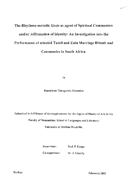 (PDF) The rhythmo-melodic Geste as agent of spiritual communion and/or ...