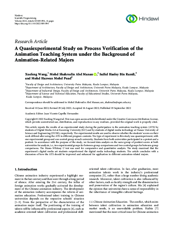 (PDF) A Quasiexperimental Study on Process Verification of the ...
