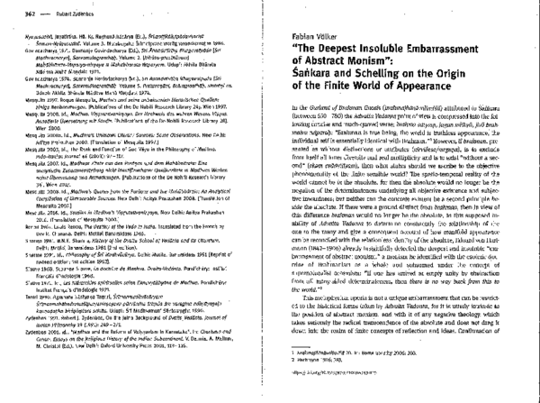 (PDF) “The Deepest Insoluble Embarrassment of Abstract Monism ...