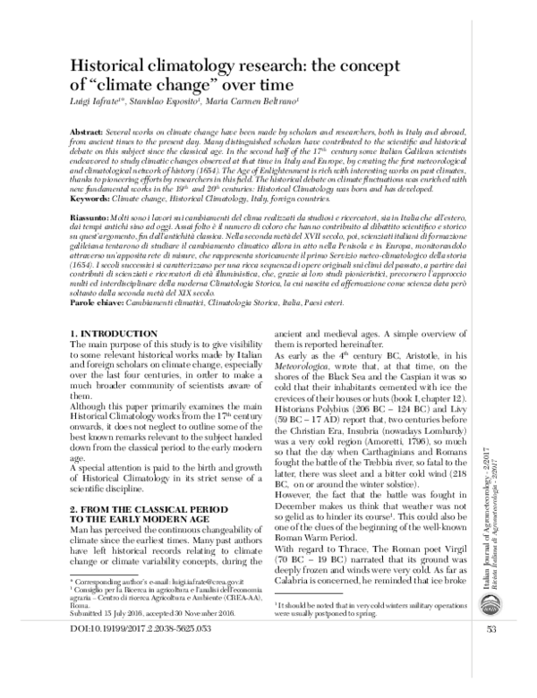 (PDF) Historical climatology research : the concept of “ climate change ...