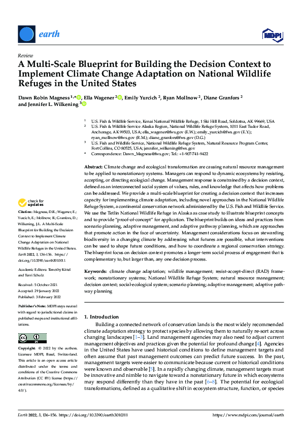 (PDF) A Multi-Scale Blueprint for Building the Decision Context to ...