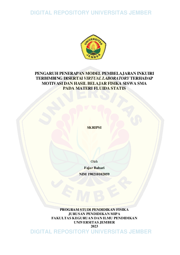 (PDF) PENGARUH PENERAPAN MODEL PEMBELAJARAN INKUIRI TERBIMBING DISERTAI VIRTUAL LABORATORY ...