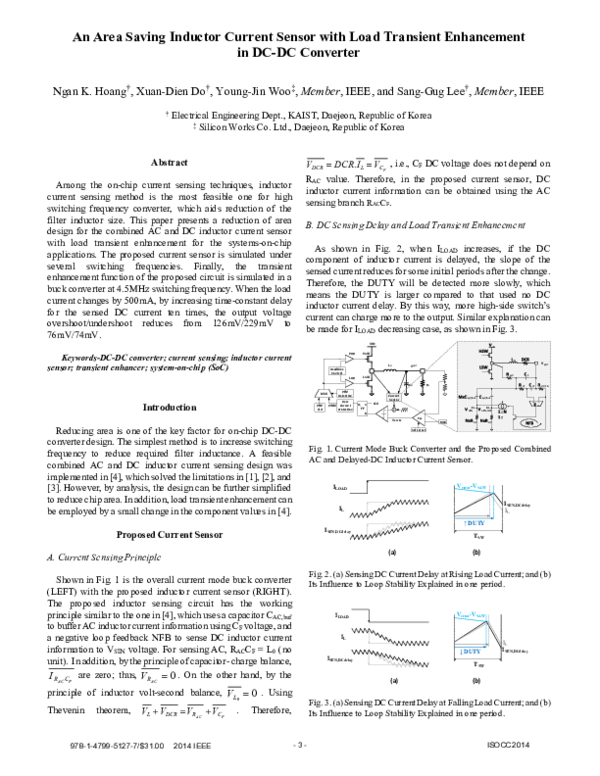 (PDF) An area saving inductor current sensor with load transient ...