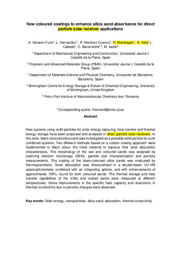 (PDF) New coloured coatings to enhance silica sand absorbance for ...