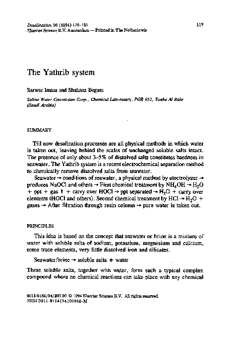 (PDF) The yathrib system
