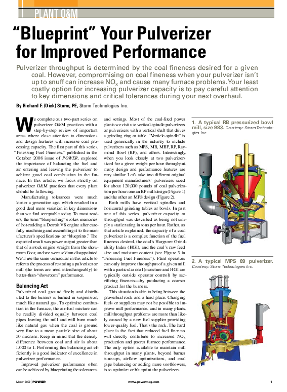 (PDF) Blueprint' your pulverizer for improved performance