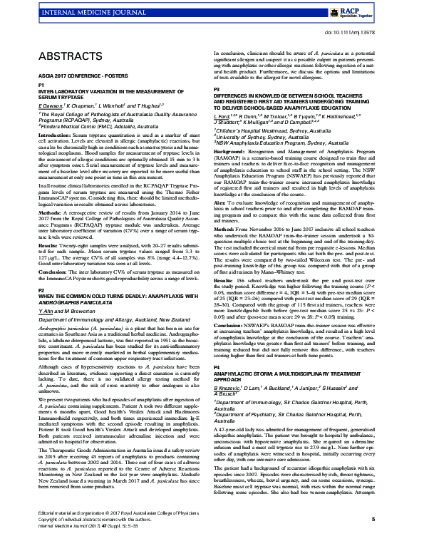 (PDF) P3: Differences in Knowledge Between School Teachers and Registered First Aid Trainers ...