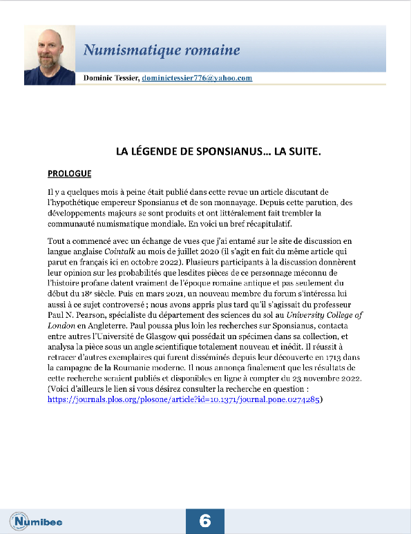 (PDF) La légende de Sponsianus…la suite