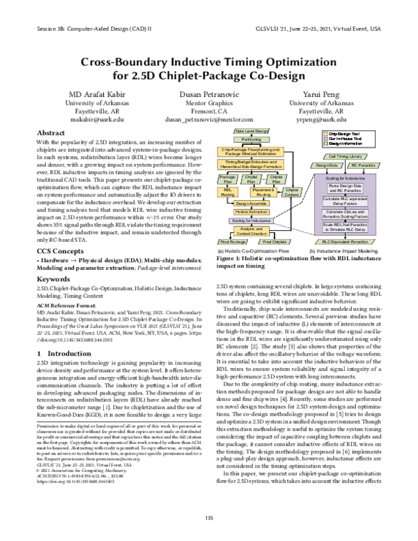(PDF) Cross-Boundary Inductive Timing Optimization for 2.5D Chiplet-Package Co-Design