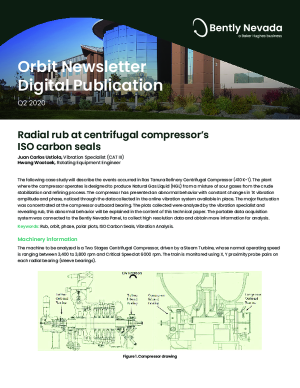 (PDF) Radial rub at centrifugal compressor's ISO carbon seals