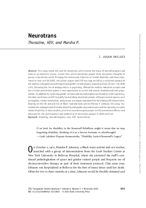 (PDF) Neurotrans (Smilges)